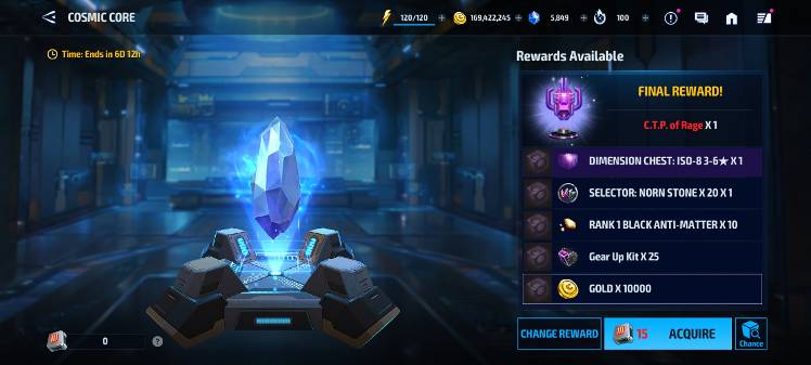 Best Cosmic reward?? - MARVEL Future Fight