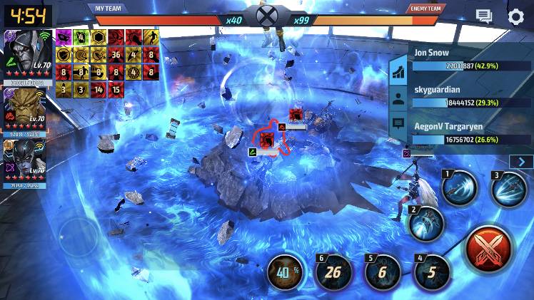 🗡🔥Dark Order Fury Slice Attack🔥🗡 - MARVEL Future Fight