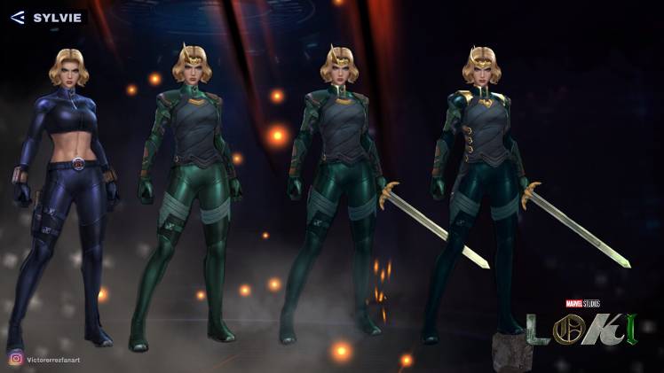 from yelena to sylvie - MARVEL Future Fight