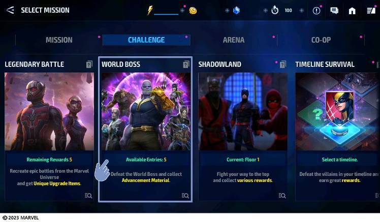 World Boss Guide - MARVEL Future Fight