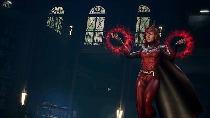 Fallen scarlet witch/Wanda vision hallowen Uniform/hallowen soon who ...