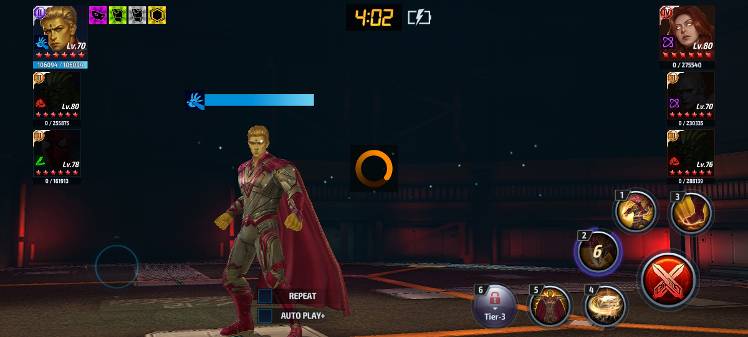 Adam t2 killing jean t4 - MARVEL Future Fight