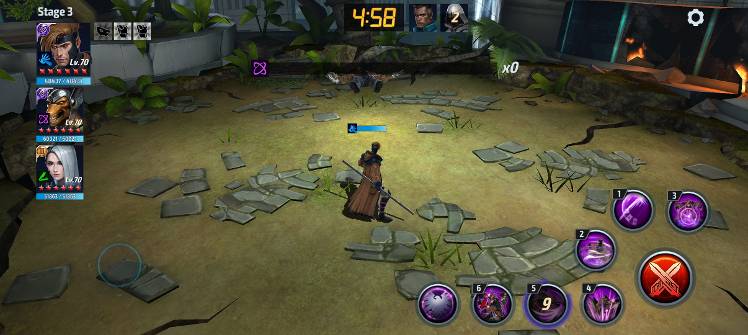 World boss ultimate stage clear in 2seconds - MARVEL Future Fight