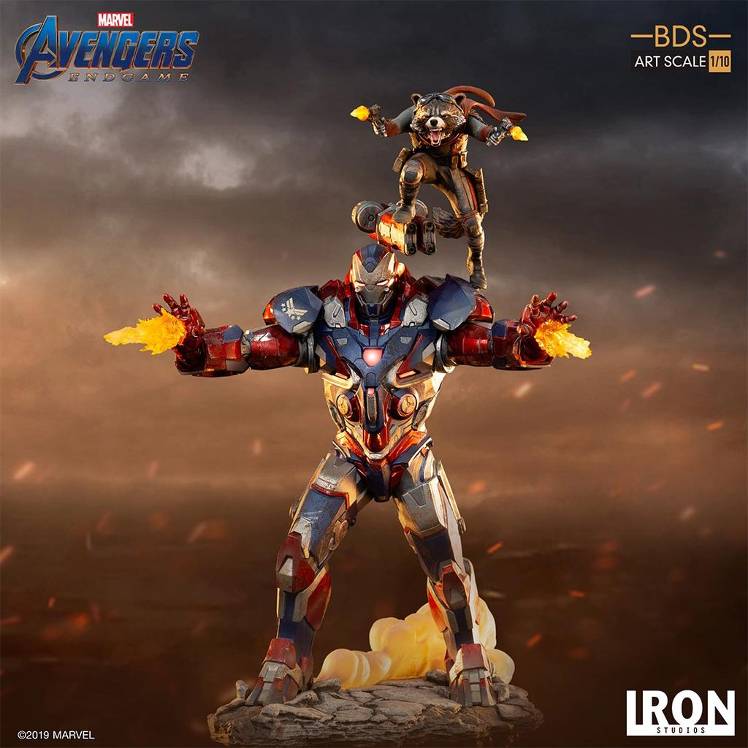 War Machine MK7 "Iron Patriot 2.0" of the Avengers: Final - MARVEL ...