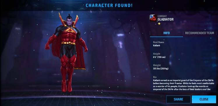 Gladiator Marvel Future Fight