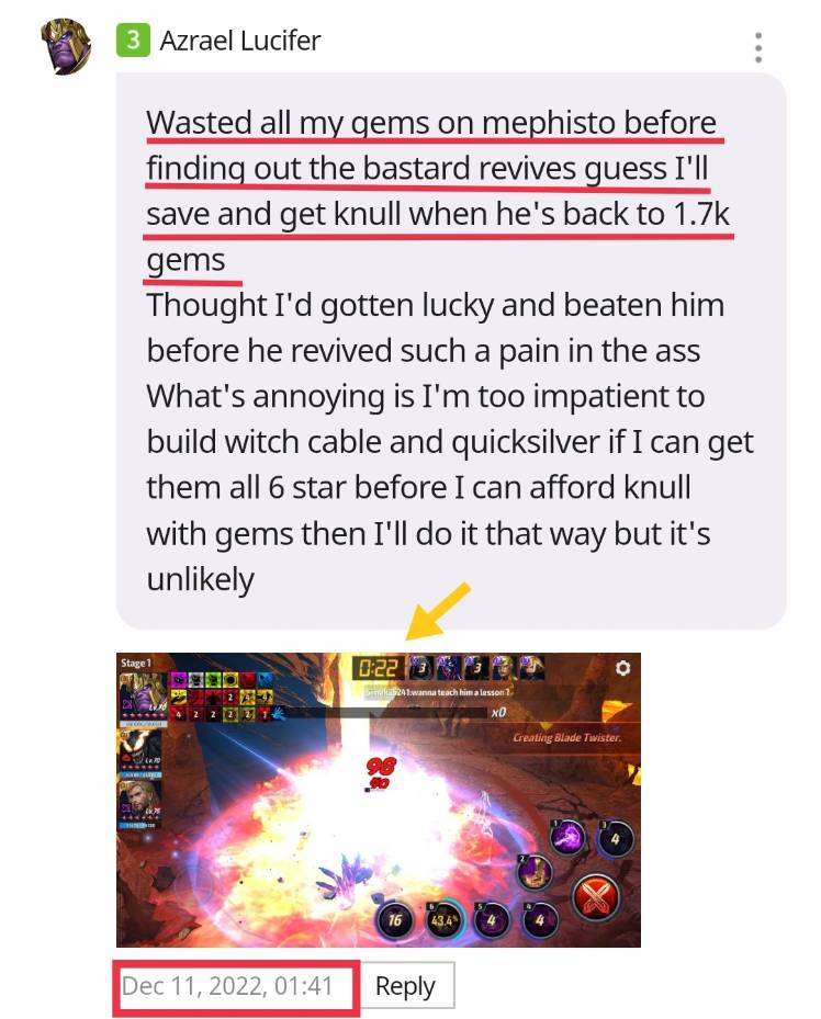 Useless uniform - MARVEL Future Fight