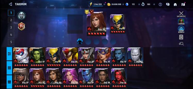 Women combat t4 🤔🤔 - MARVEL Future Fight