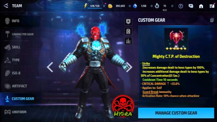 HYDRA Supremacy Update, new Uniforms, Tier-3 and Tier-4 Skills ...