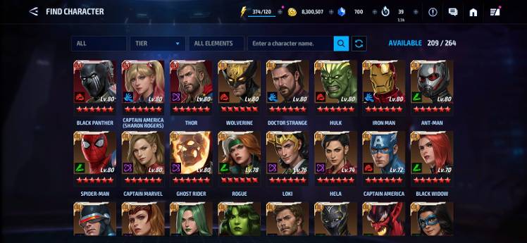 Who is the best character - MARVEL Future Fight