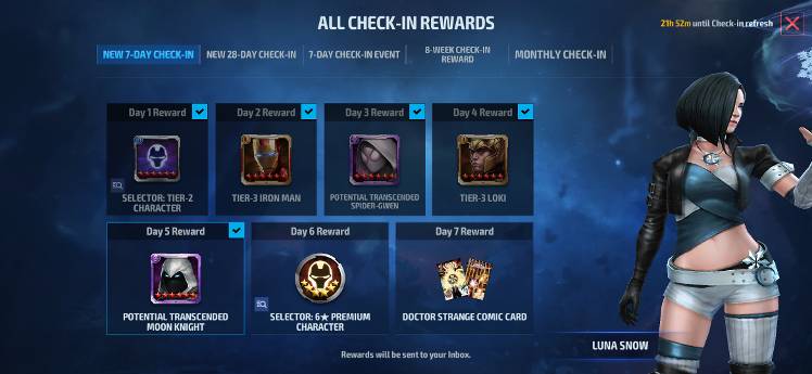 6 star premium selector suggestion needed - MARVEL Future Fight