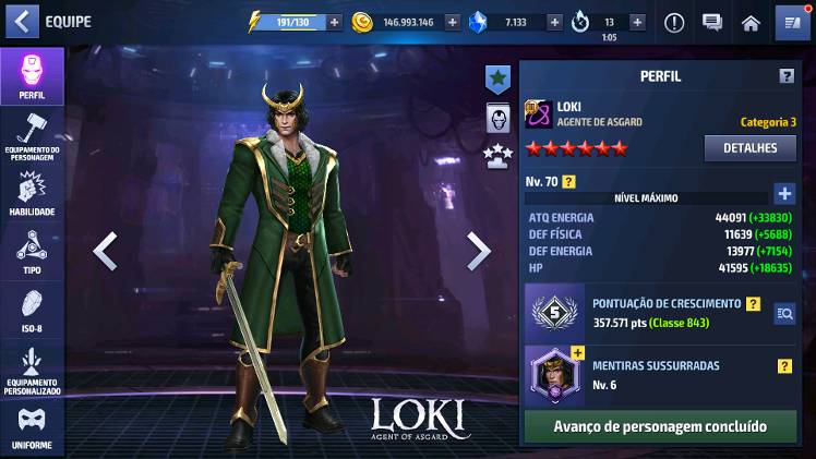 [January Update Hero Growth / 6 / Diogo Ciasca] - MARVEL Future Fight