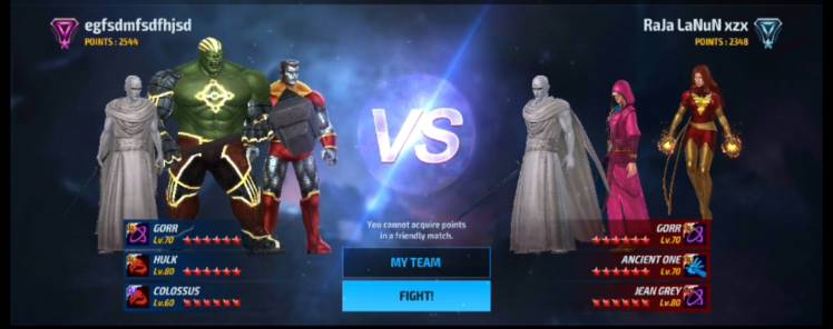 Raja team got wrecked 😂 - MARVEL Future Fight