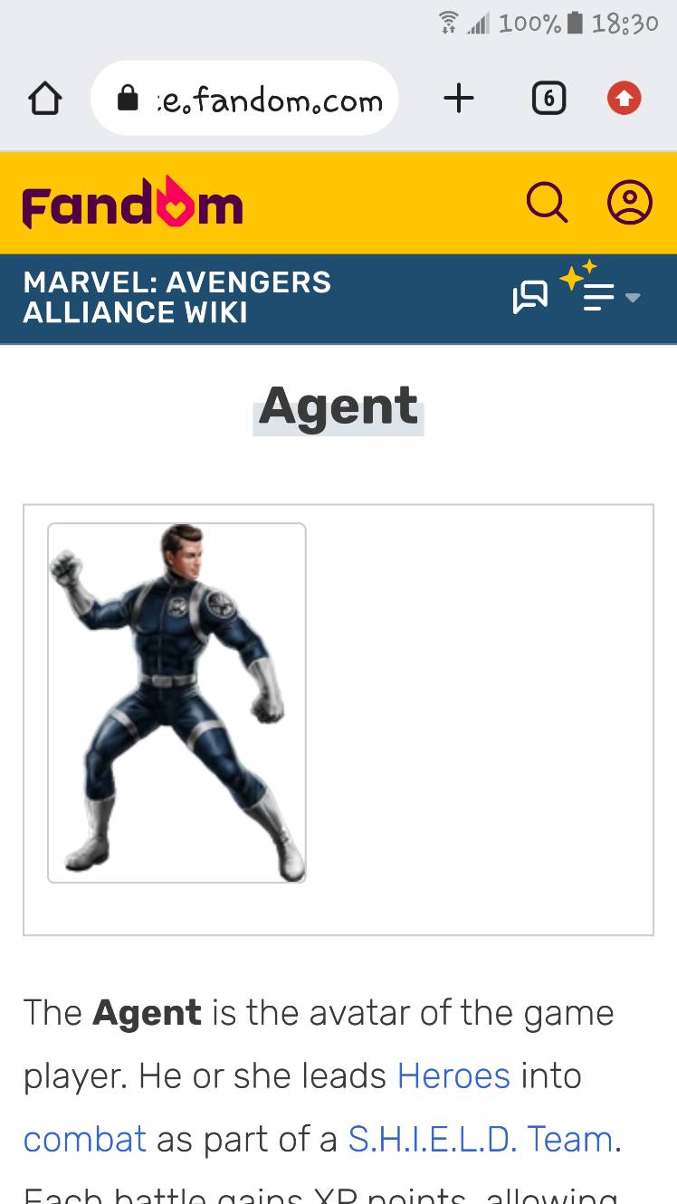 Create your own avatar/character - MARVEL Future Fight