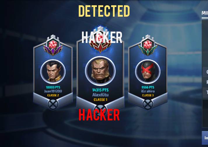 Netmarble please Banish this Hacker from the Danger Room - MARVEL ...