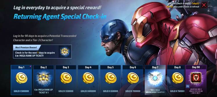 Luckiest day on the game - MARVEL Future Fight