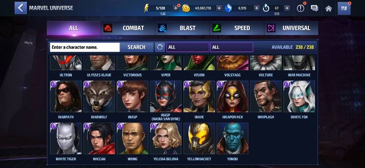 T2 Tag not shown in Marvel Universe Tab, even Native %2 are shown as T1 ...