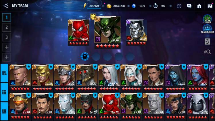 Who should I build next? - MARVEL Future Fight