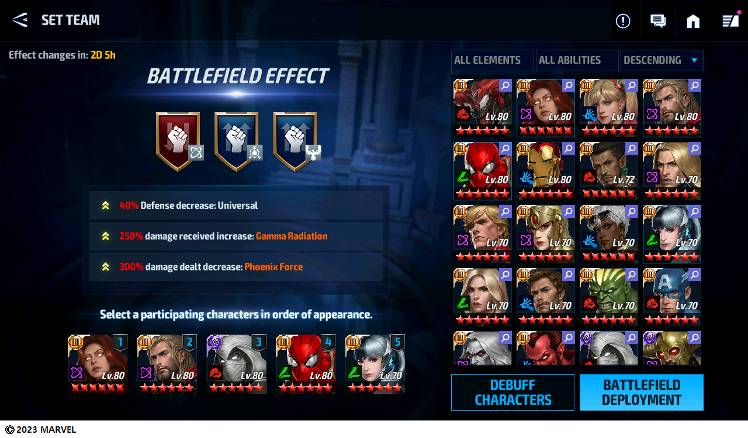 Otherworld Battle Guide - MARVEL Future Fight