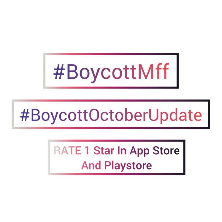 BOYCOTT - MARVEL Future Fight