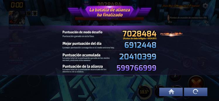 I finally got the score of 7M on abx Venom 😈👊 - MARVEL Future Fight