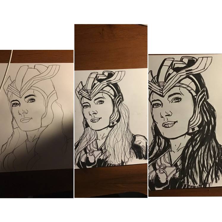 Drawing:Ajak (Eternal)🪄 - MARVEL Future Fight