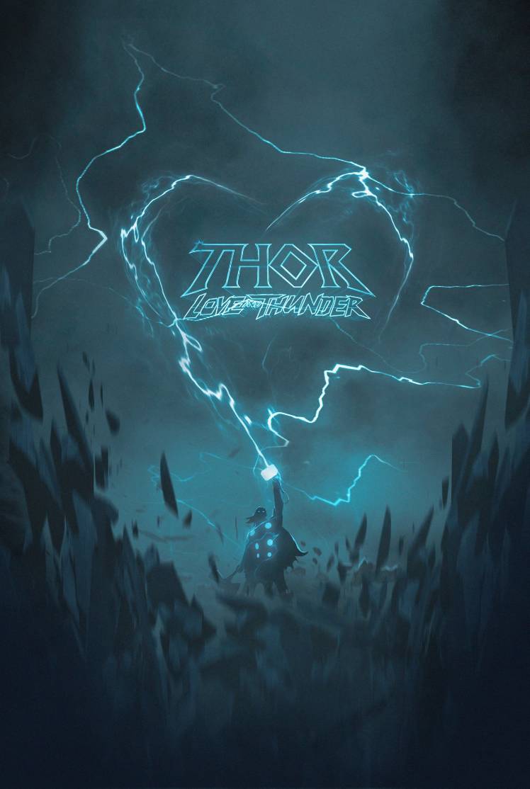 Textless THOR LOVE AND THUNDER POSTER - MARVEL Future Fight