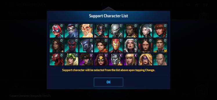 Characters to get from Dimension Mission's Support Character List ...