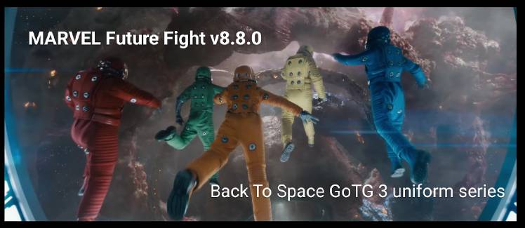 GoTG 3 Back to Space uniforms - MARVEL Future Fight