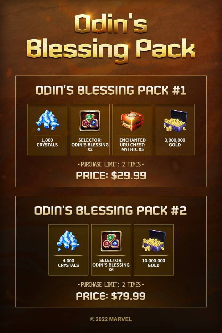 Odin’s Blessing Pack - MARVEL Future Fight