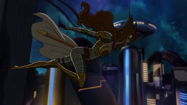 Angela's Silver Uniform from Guardians of the Galaxy Animated TV Series ...