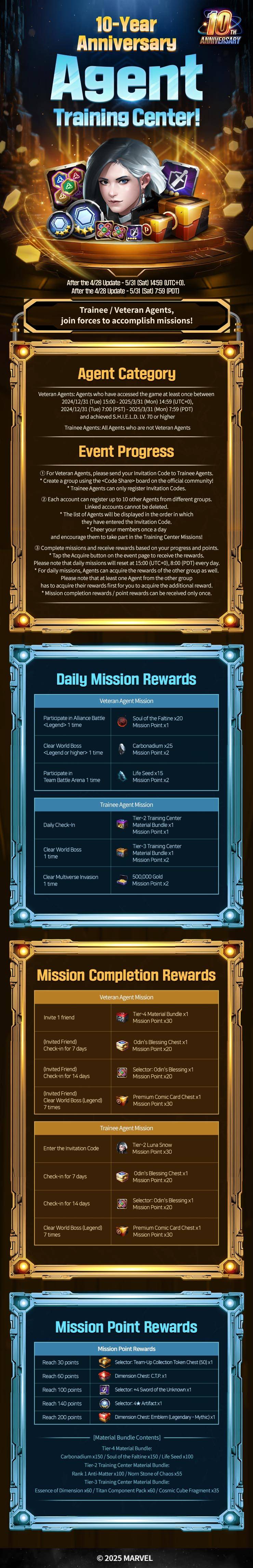 Agent Training Center GUIDE! - MARVEL Future Fight