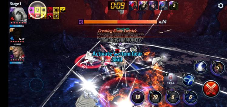 0% pierce damage but cleared 1phase - MARVEL Future Fight