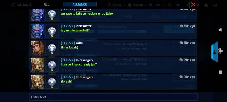 How to use report button in mff. - MARVEL Future Fight
