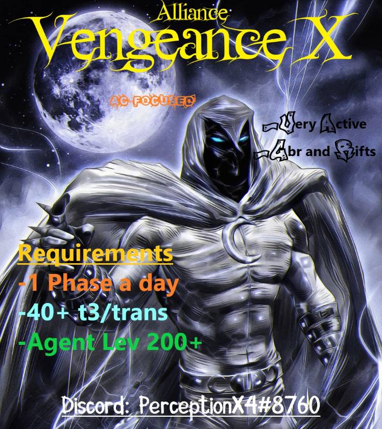 -Vengeance X is recruiting for top 100 AC - MARVEL Future Fight