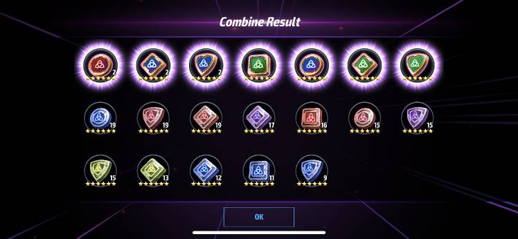 Odin blessing 190 combines! - MARVEL Future Fight