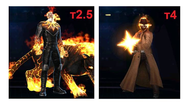 GHOST RIDER T4 + GHOST PANTHER T2.5 - MARVEL Future Fight