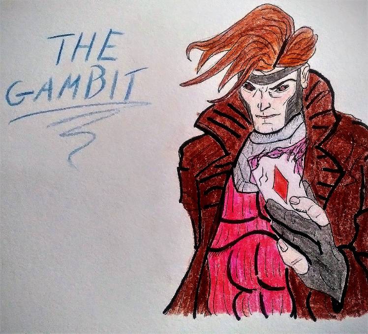 Drawing #017 - Gambit - MARVEL Future Fight