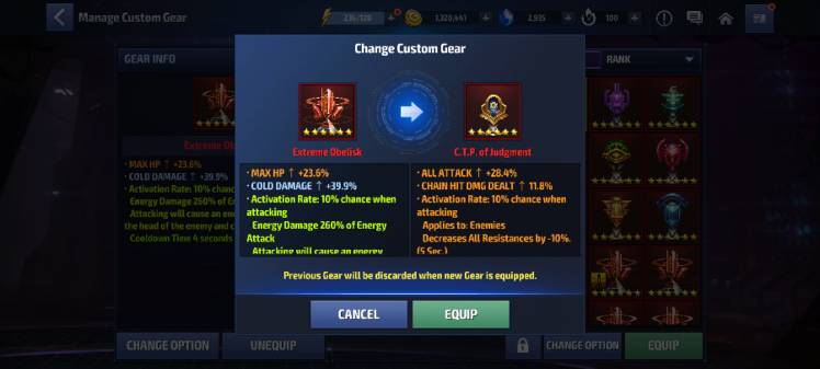 Storm CTP or Obelisk #help - MARVEL Future Fight