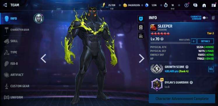 Sleeper Rank 4😎 - MARVEL Future Fight