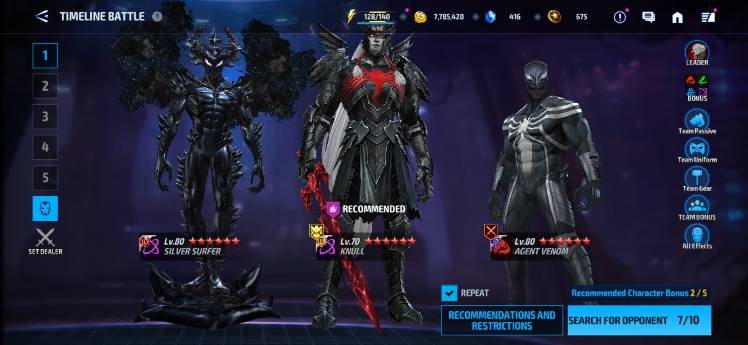 Best Timeline Team..no discussion! - MARVEL Future Fight