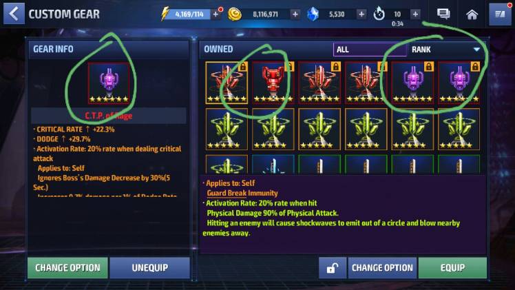 My first time doing the Custom Gear Chest - MARVEL Future Fight