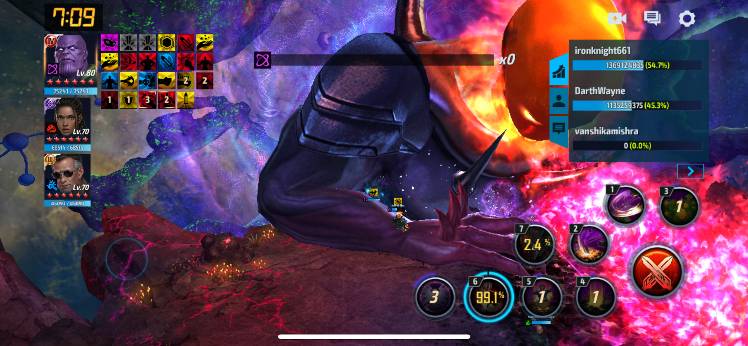Wtf is this Marvel future fight , Boss have infinite health - MARVEL ...
