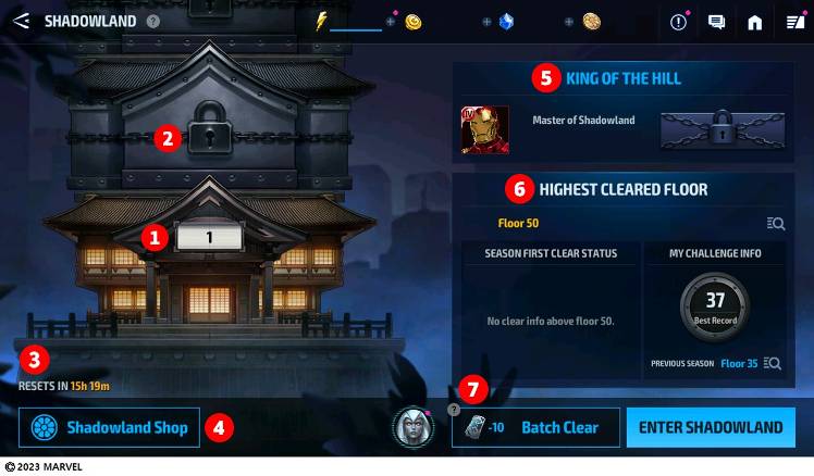 Shadowland Guide - MARVEL Future Fight