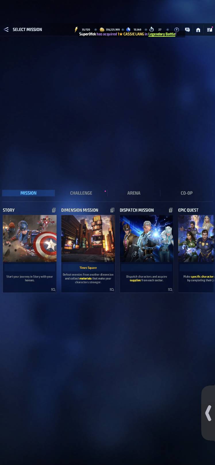 Loving this new portrait mode for MFF😍 - MARVEL Future Fight