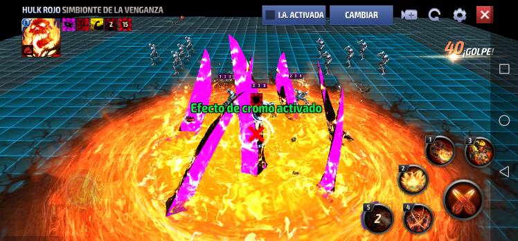 Error de texturas de red-hulk - MARVEL Future Fight