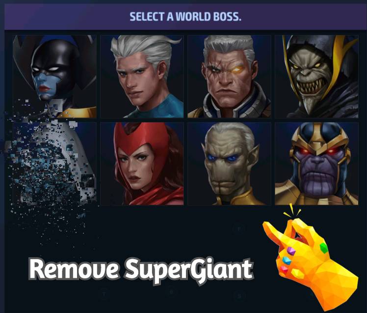 World Boss of the Day - Supergiant - MARVEL Future Fight