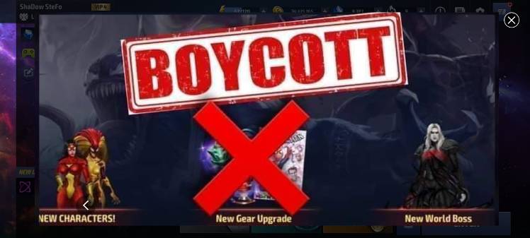 Netmarble Intro, Boycott Version - MARVEL Future Fight