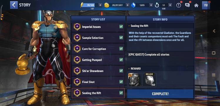 - MARVEL Future Fight