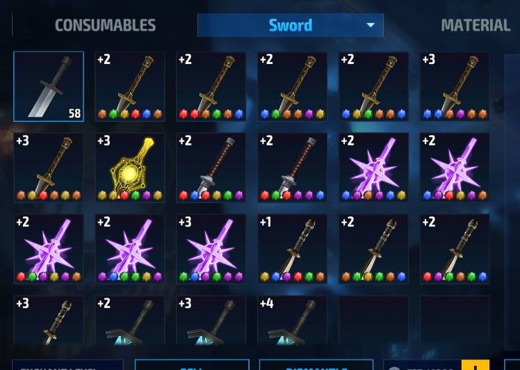Save up your awakened 6* rainbow swords - MARVEL Future Fight