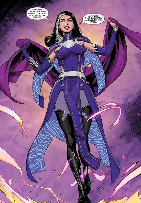 Scarlet Witch T4 and Agatha Harkness - MARVEL Future Fight